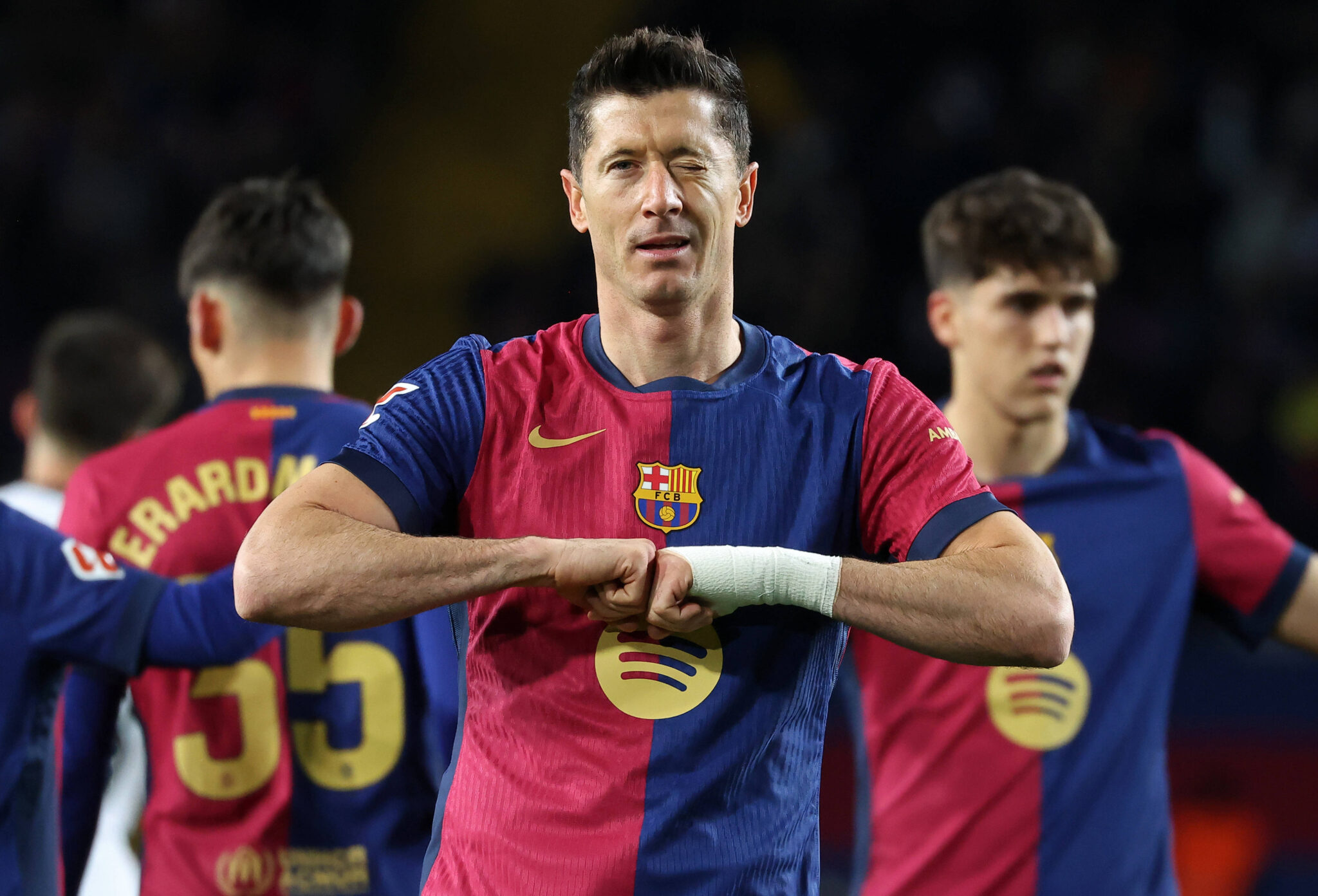 ‘Just a number’ - Robert Lewandowski on his Barcelona future